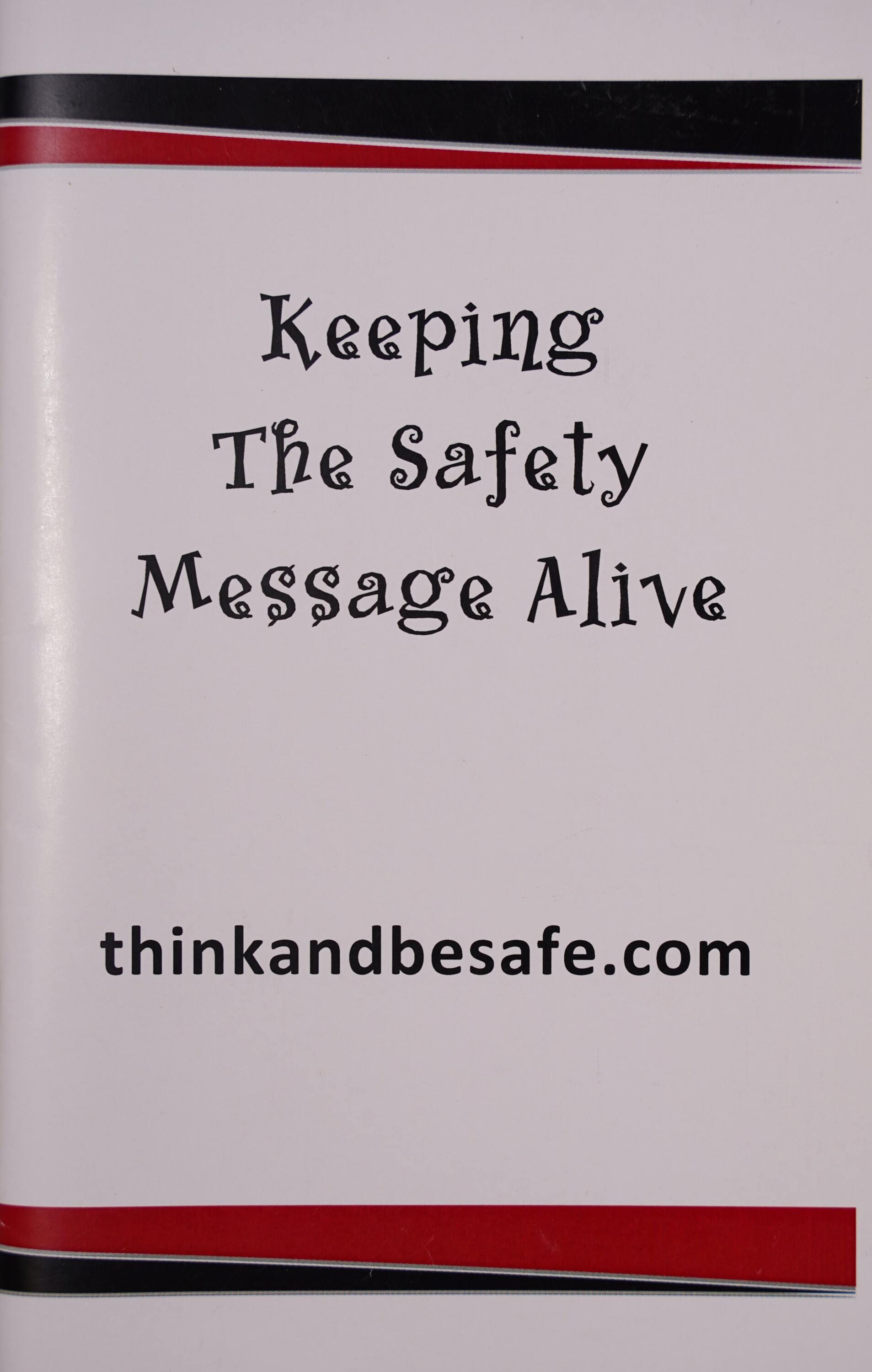 IMPACTFUL safety messages for home and work!